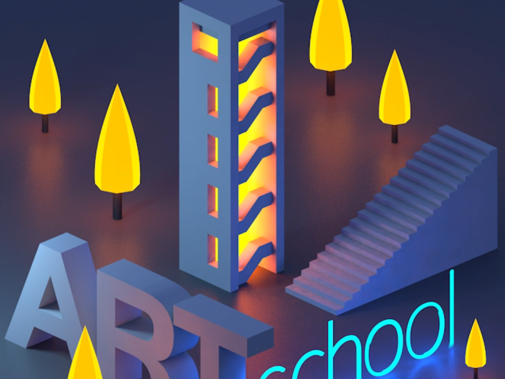 艺术学院_蓝眼镜先生-站酷ZCOOL