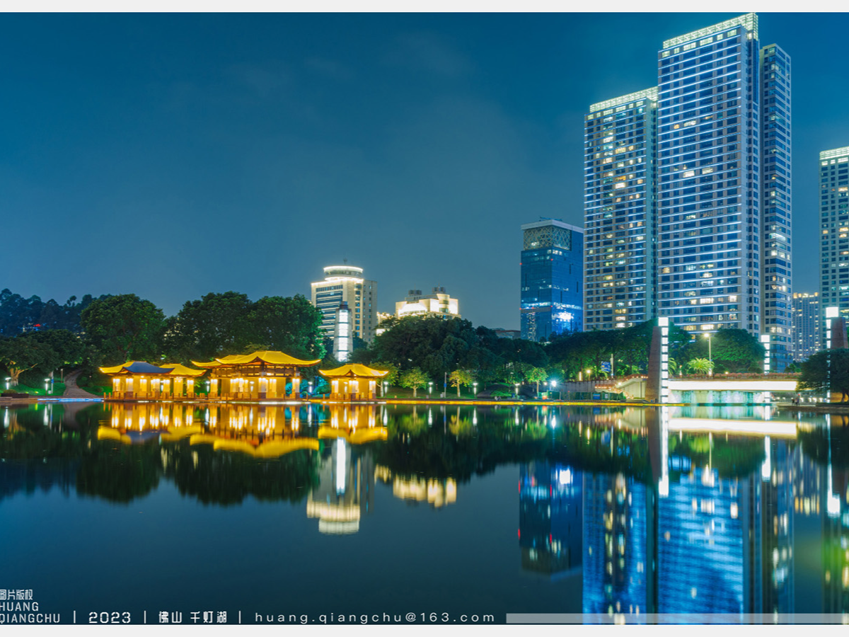 佛山千灯湖｜灯起湖岸_HQC的视界观-站酷ZCOOL