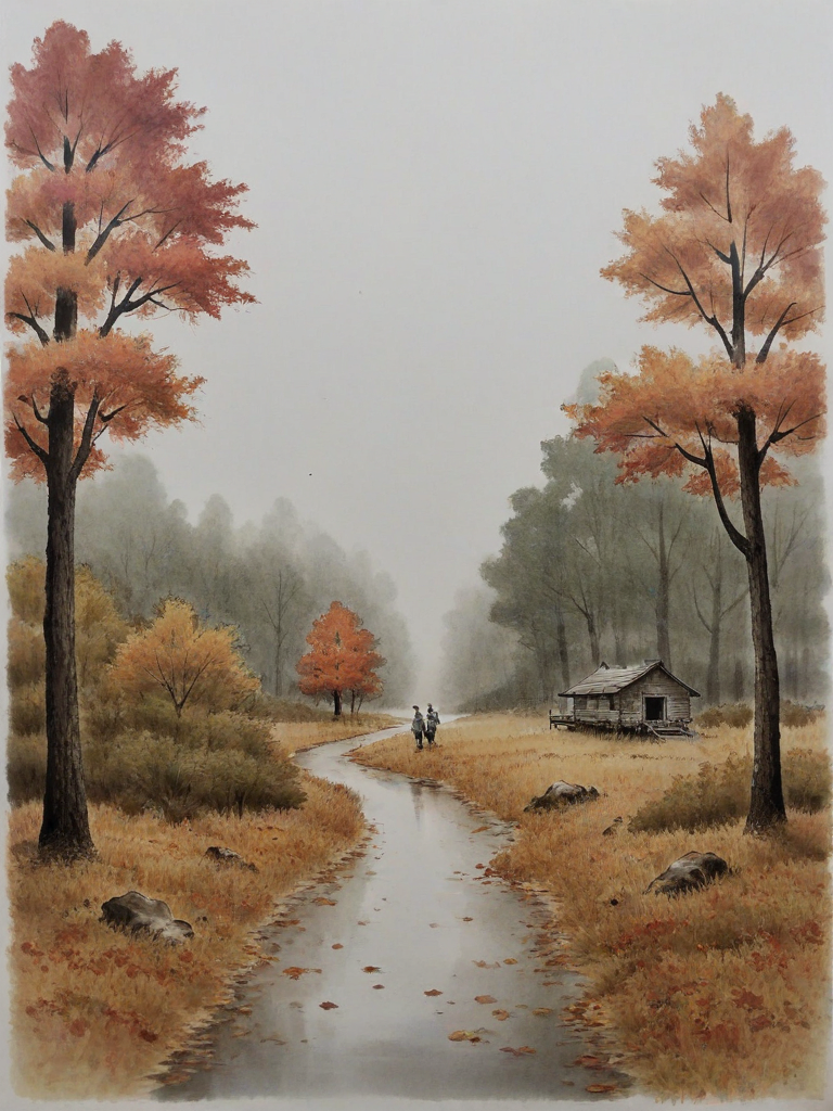 古道西风瘦马_独one无two-站酷ZCOOL