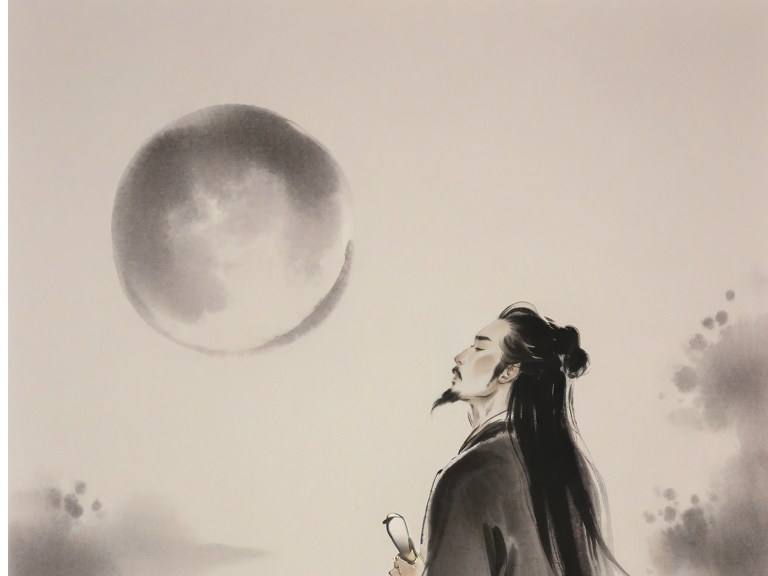 举头望明月_独one无two-站酷ZCOOL