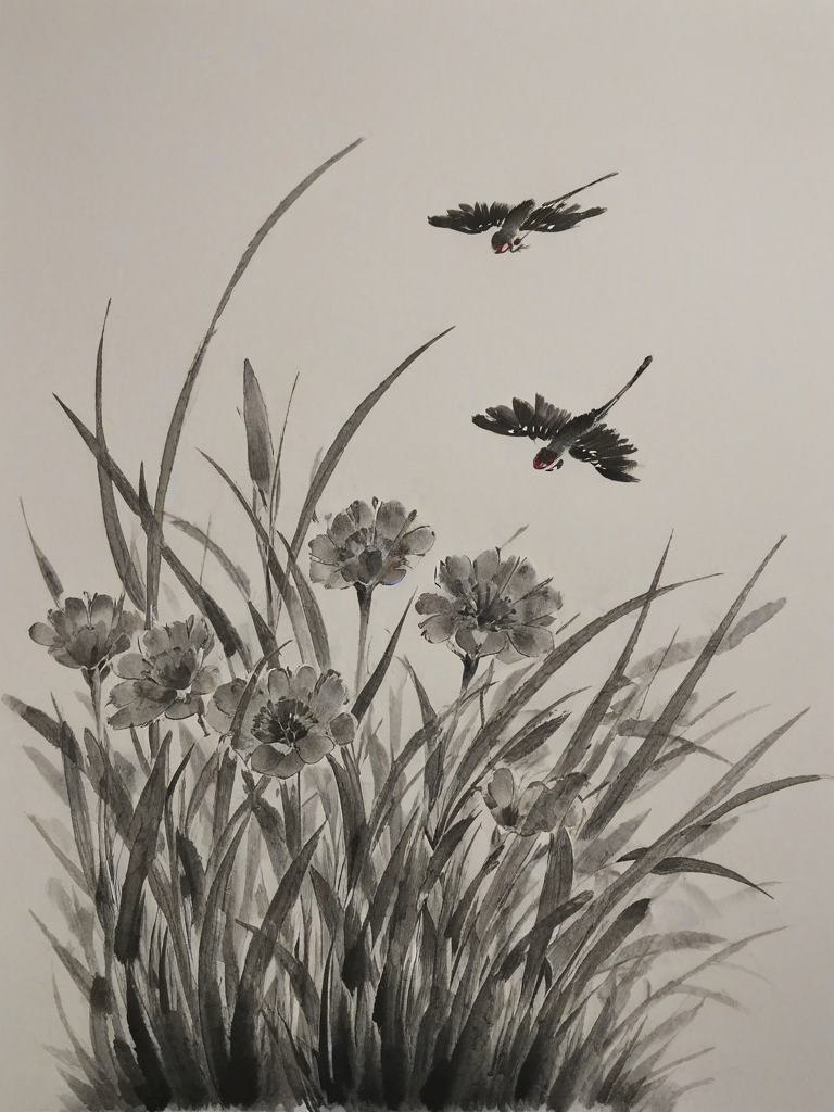 草长莺飞_独one无two-站酷ZCOOL