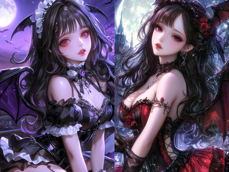 哥特吸血鬼女仆2_star7777-站酷ZCOOL