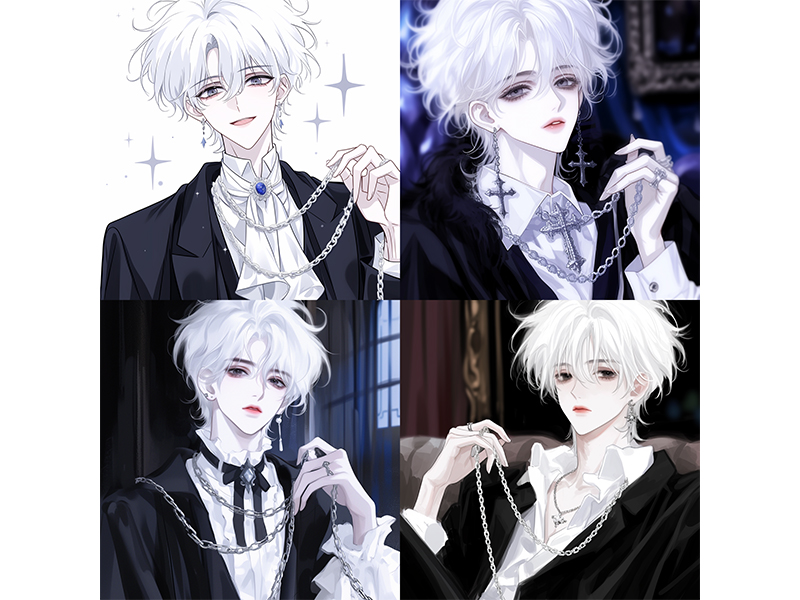 锁链男头像-黑_star7777-站酷ZCOOL