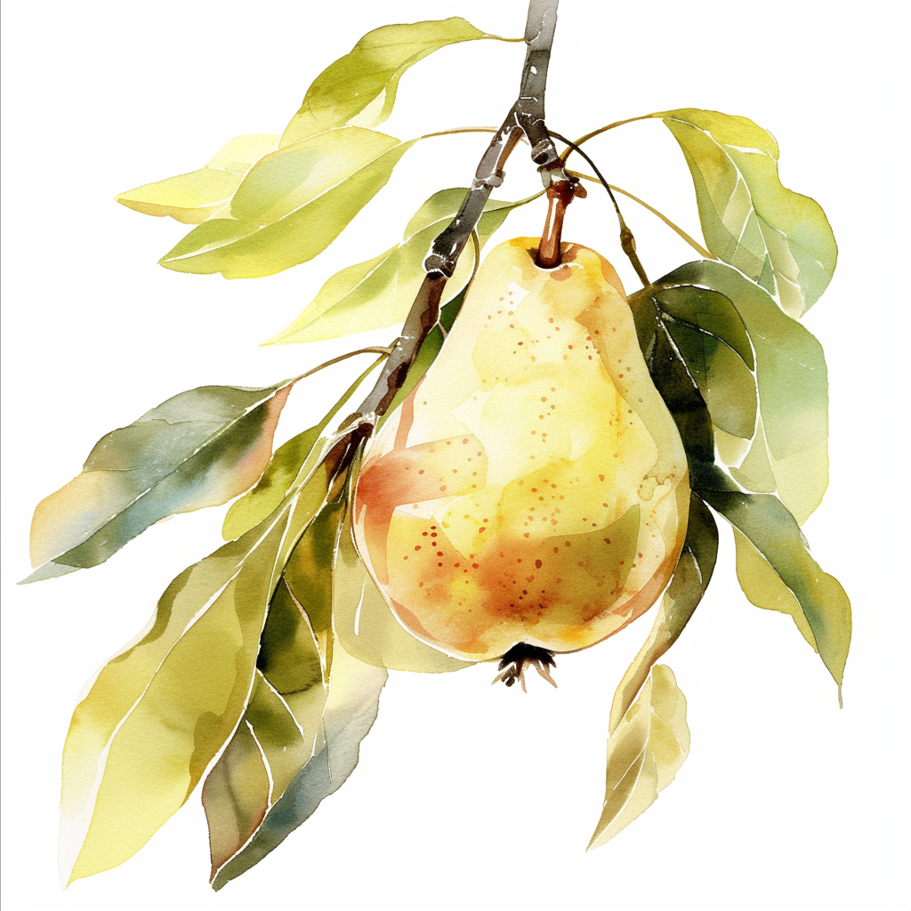 水彩水果插画2_蛋蛋111111-站酷ZCOOL