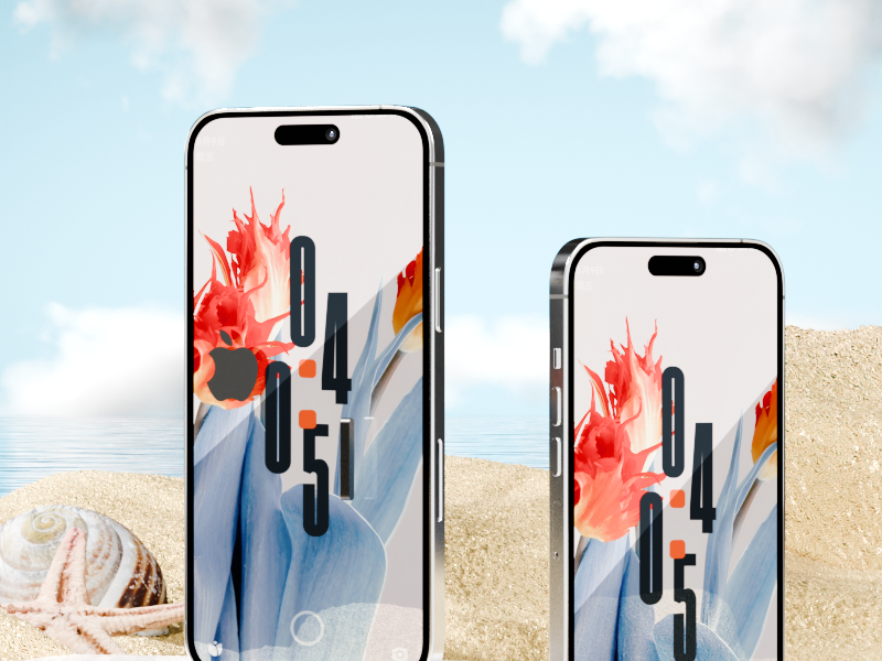 手机场景 渲染_枭狼aheyor-站酷ZCOOL