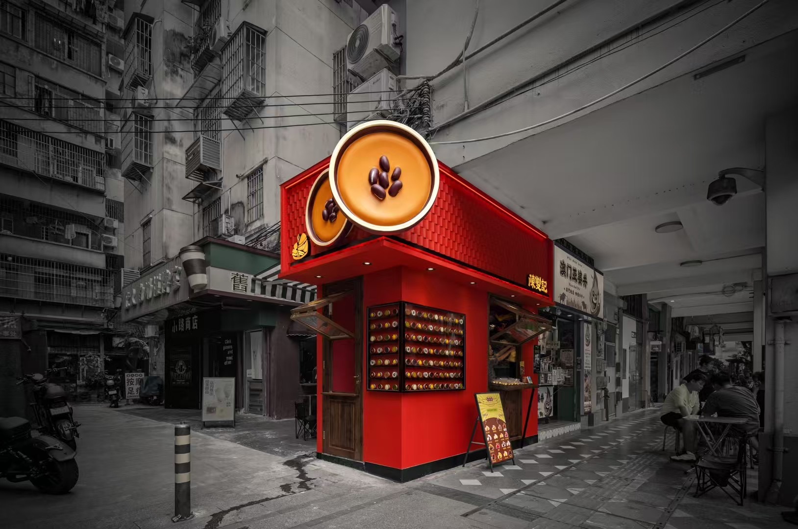 餐饮空间设计_瀚维安设计HWA-站酷ZCOOL