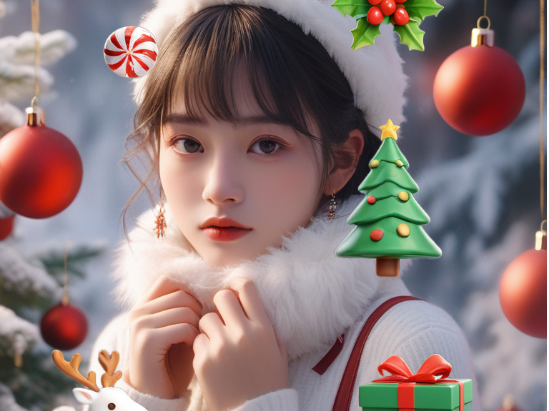 whee-圣诞节贴纸_Gpaint-站酷ZCOOL