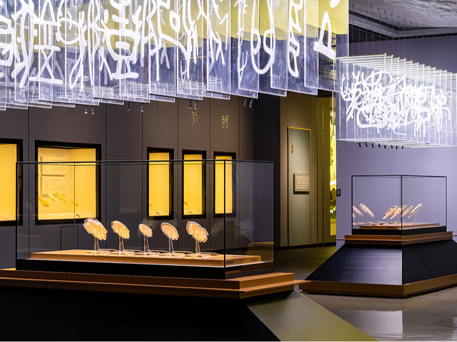殷墟博物馆展柜设计——克里克展柜_克里克博物馆展柜-站酷ZCOOL