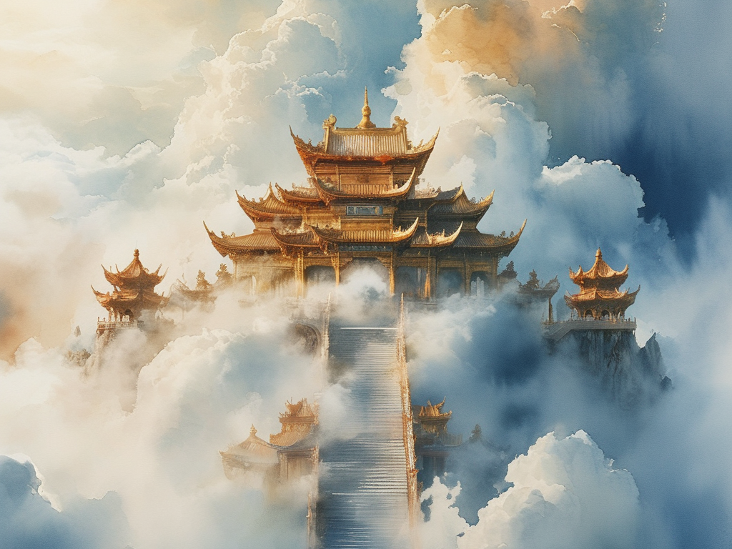 国风建筑_fandi寕-站酷ZCOOL