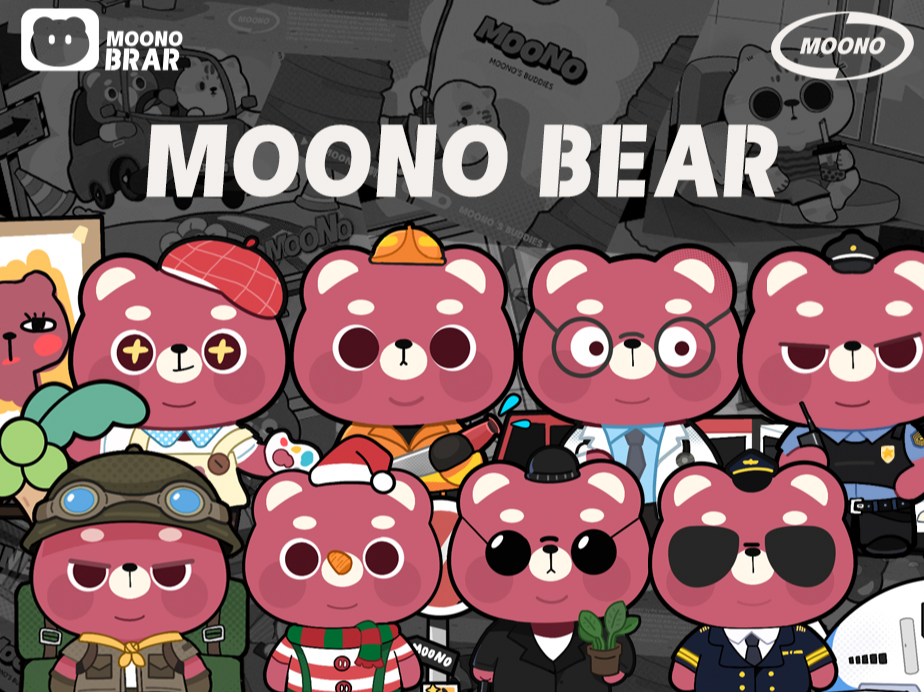 小熊MOONO_剁先生-站酷ZCOOL