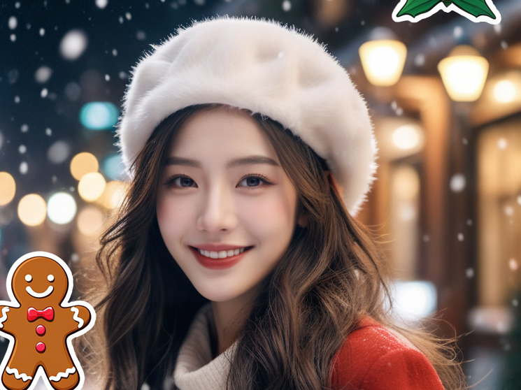 圣诞贴纸_z北极星-站酷ZCOOL