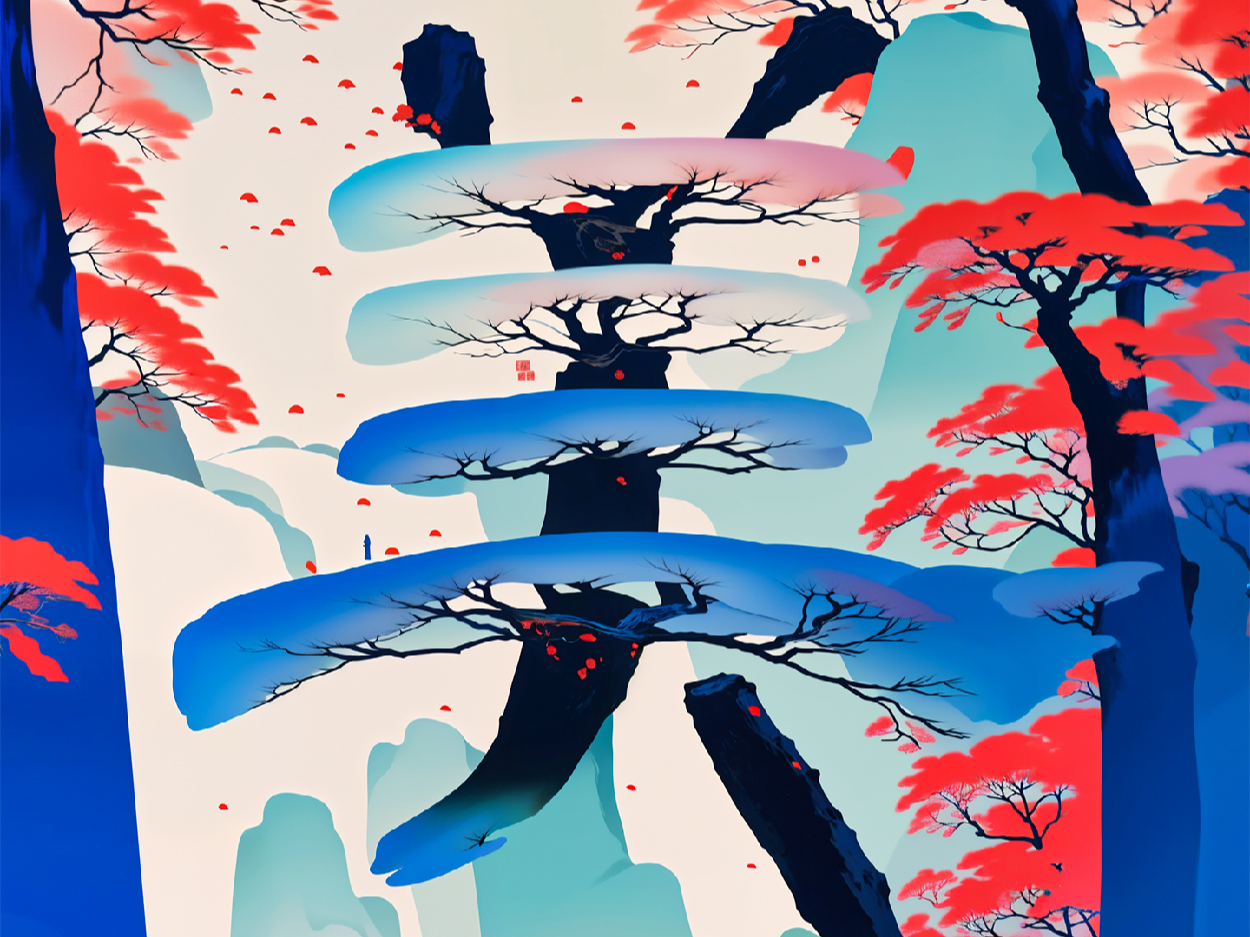 AIGC ·东方意境之学 | 禅意美学_左眼设计AIGC-站酷ZCOOL