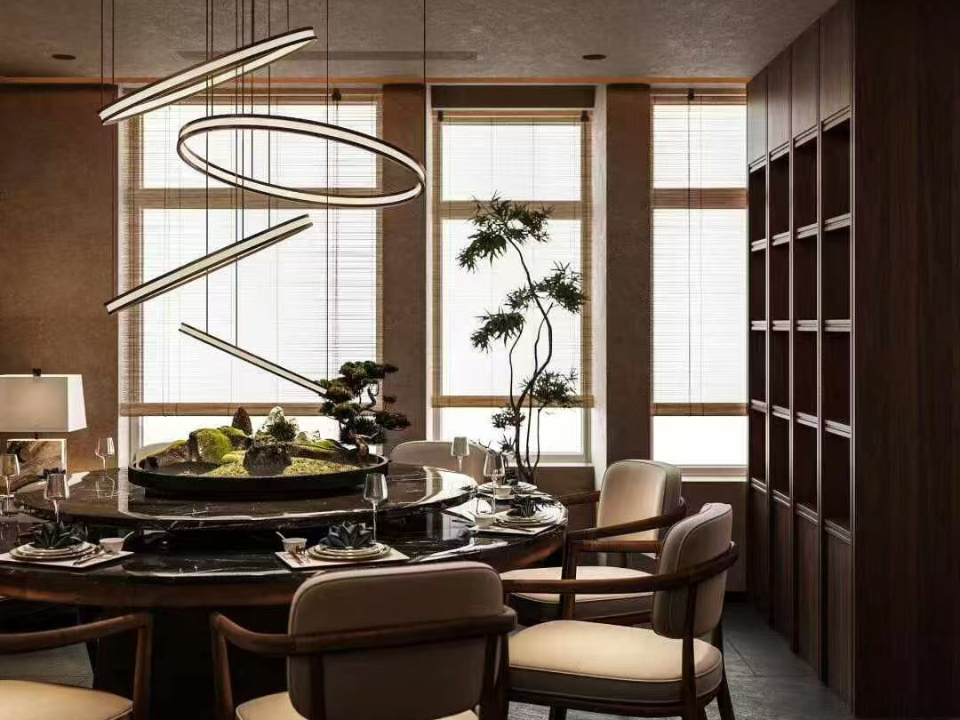 艾灸馆，理疗馆，中式接待会所包房设计_设计高妍-站酷ZCOOL