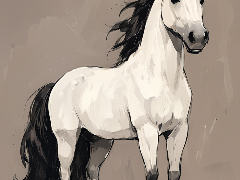 马匹_独one无two-站酷ZCOOL