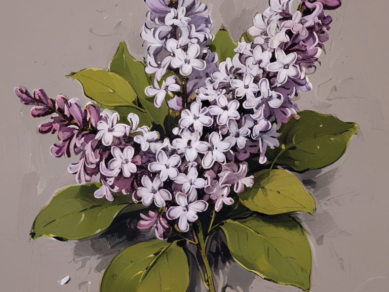 丁香花_独one无two-站酷ZCOOL