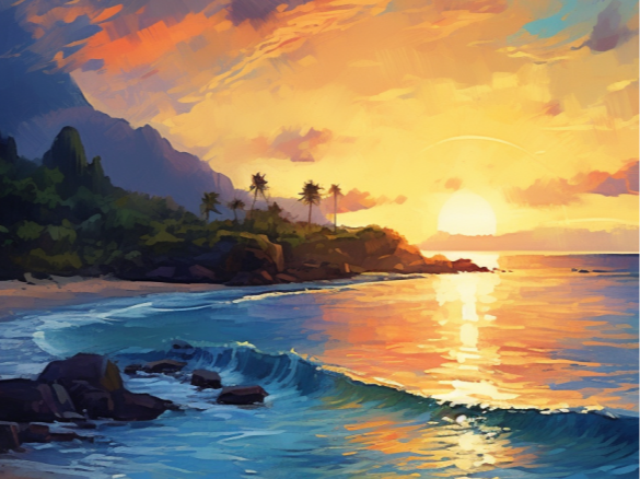 夕阳_Hanqh-站酷ZCOOL