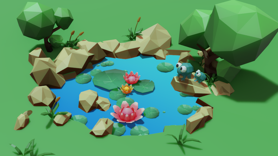 Blender lowpoly练习_珊琦who-站酷ZCOOL