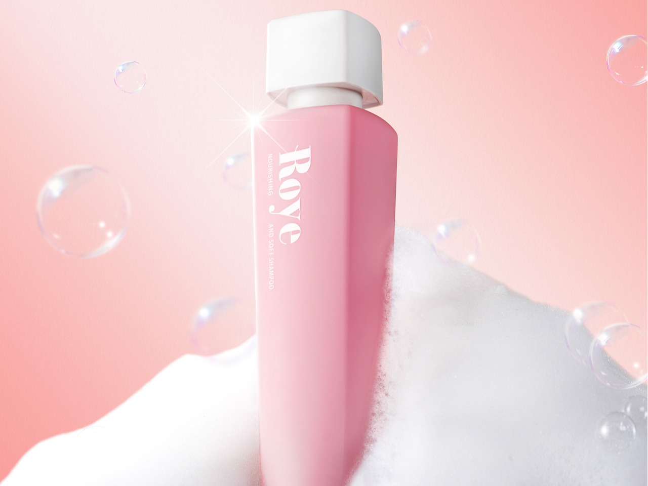 【ROYE】若也洗发水--轻松Get蓬蓬空气感_一拍创意-站酷ZCOOL