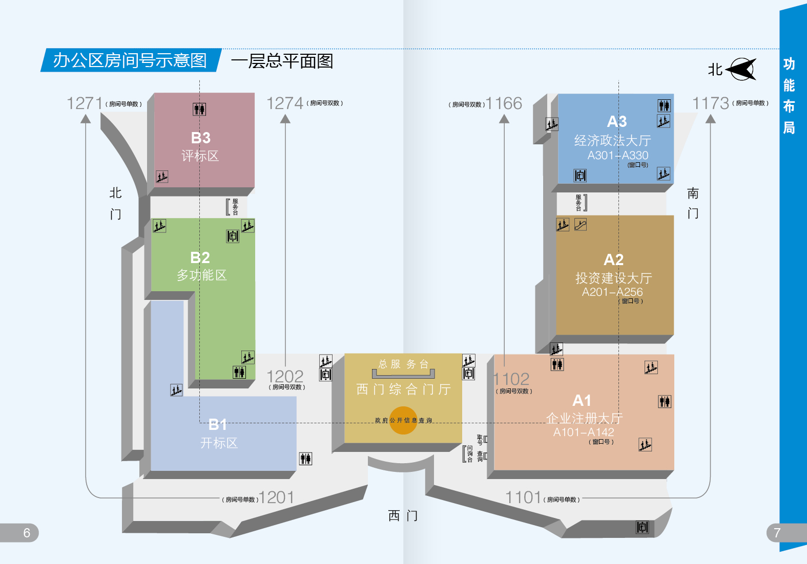 [宣传册设计]政务中心服务手册_NOKOOOOO-站酷ZCOOL