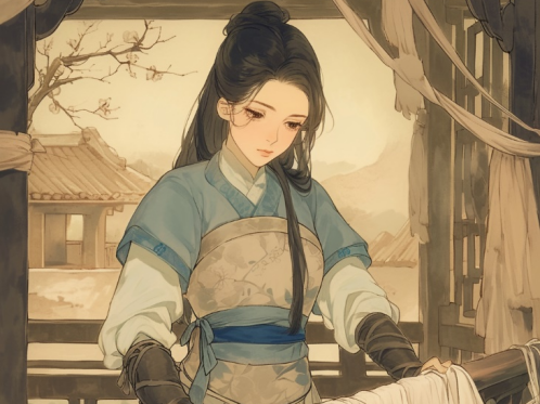 AIGC创作：国风插画《花木兰》_大象AIGC教育学院-站酷ZCOOL