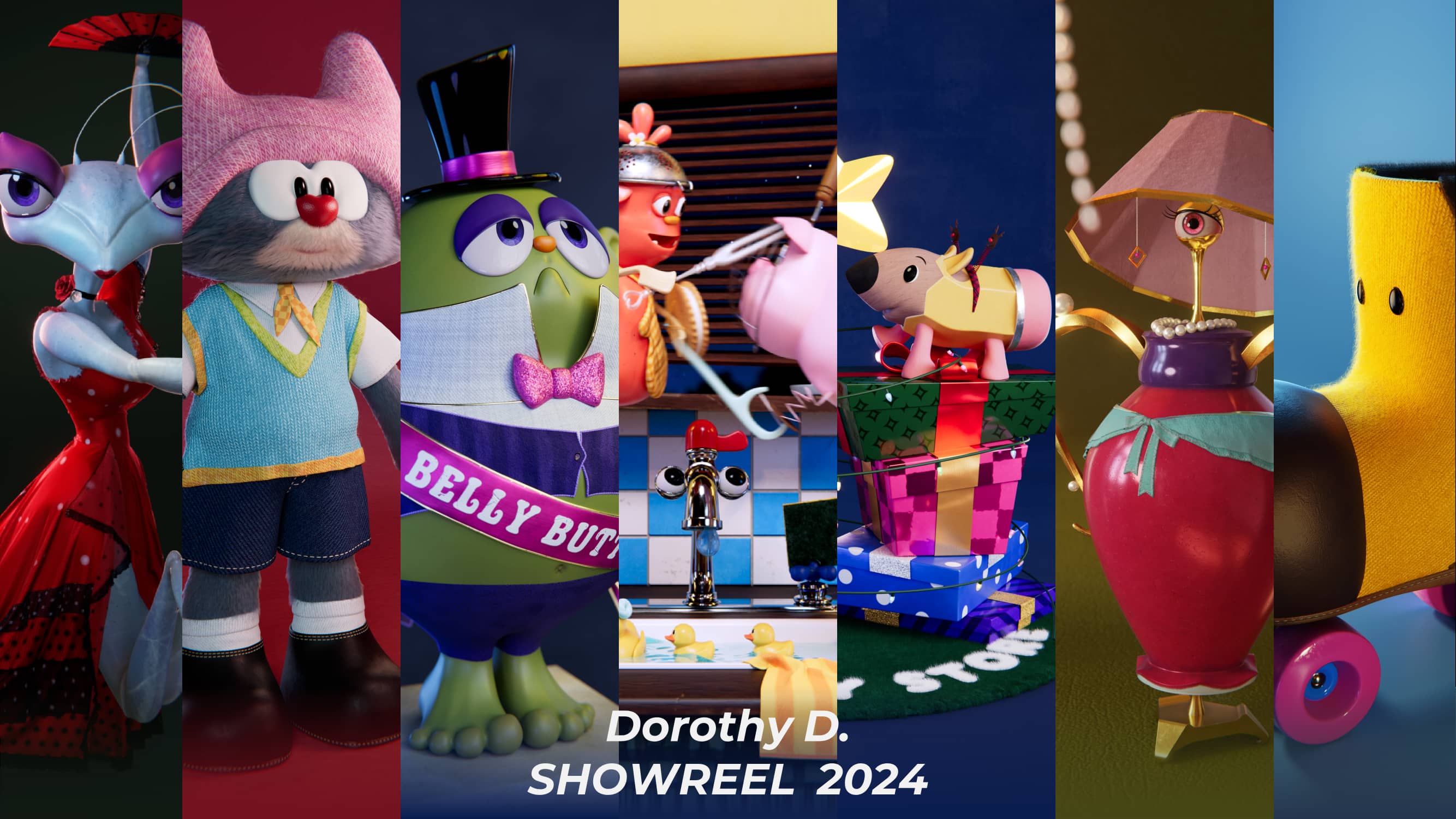 2024年终总结 | 角色设计&动画_Dorothy_D-站酷ZCOOL