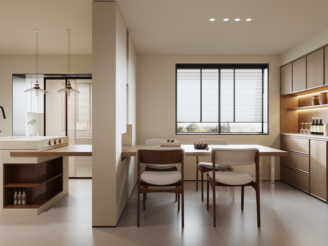 禅意风 效果图表现_效果图施工图设计-站酷ZCOOL