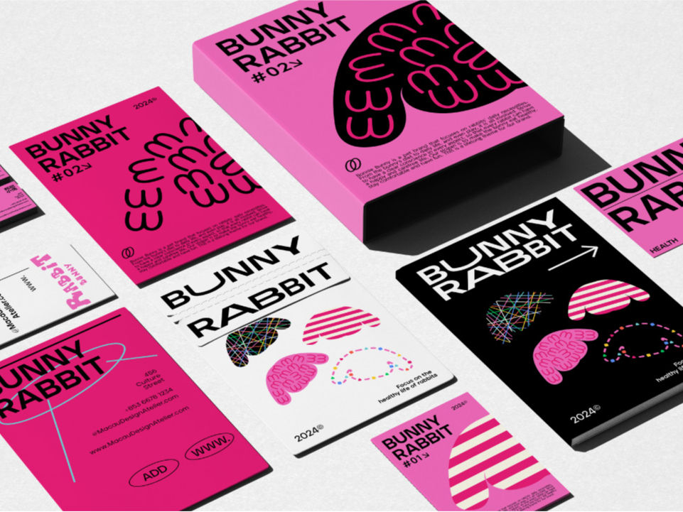Bunny Rabbit｜品牌视觉设计_嚼嚼籽-站酷ZCOOL