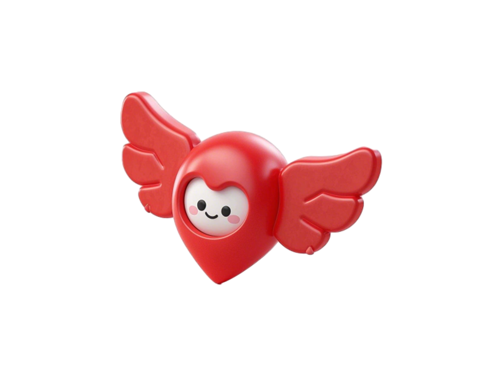 红色UI图标 -翅膀地标_99miao-站酷ZCOOL