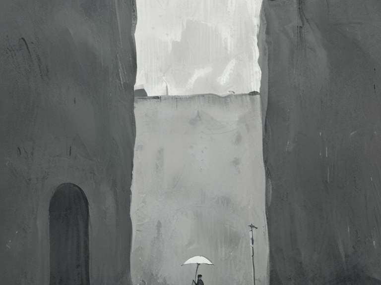 伞下的人_独one无two-站酷ZCOOL