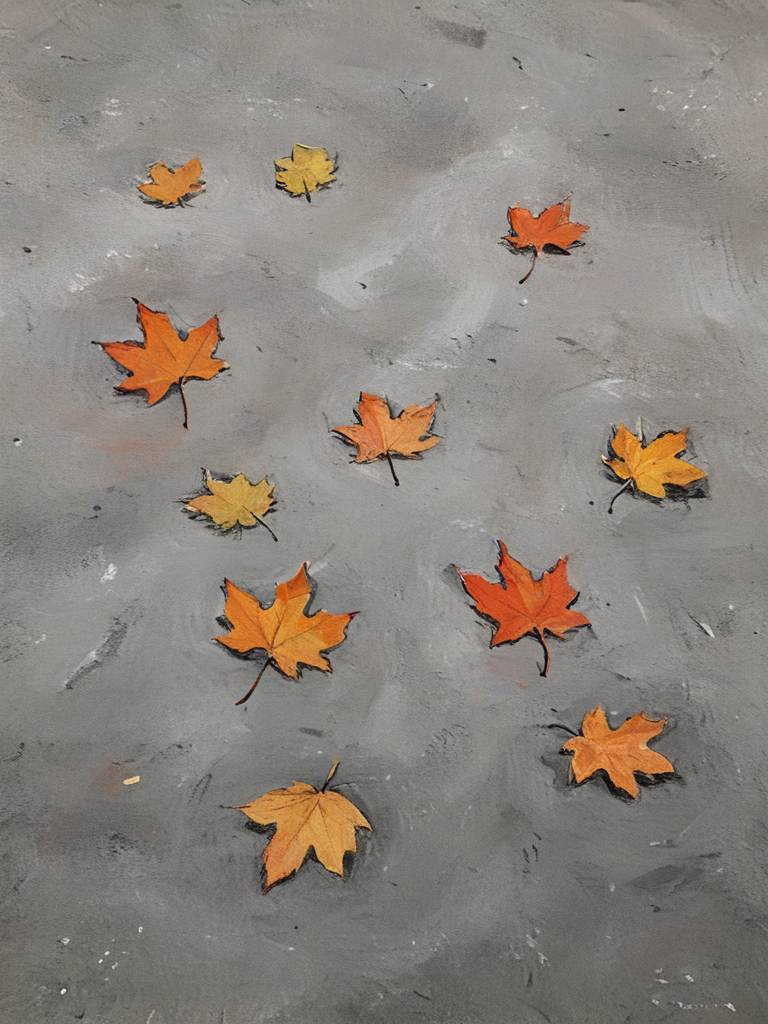 落叶_独one无two-站酷ZCOOL