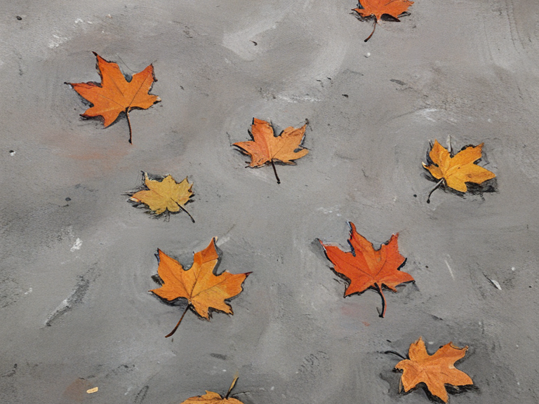 落叶_独one无two-站酷ZCOOL