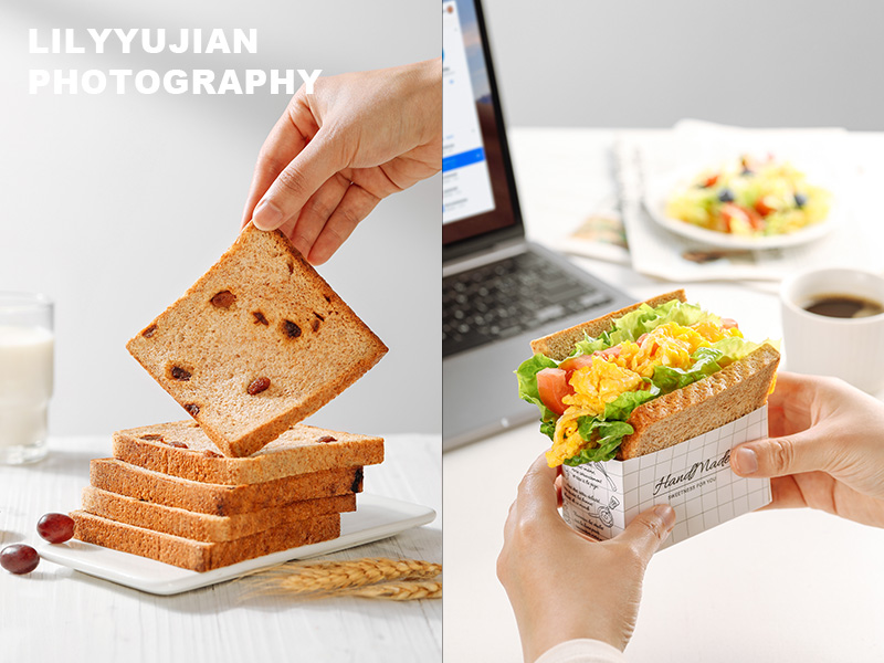 美食拍摄|全麦吐司_静物摄影师Lily-站酷ZCOOL