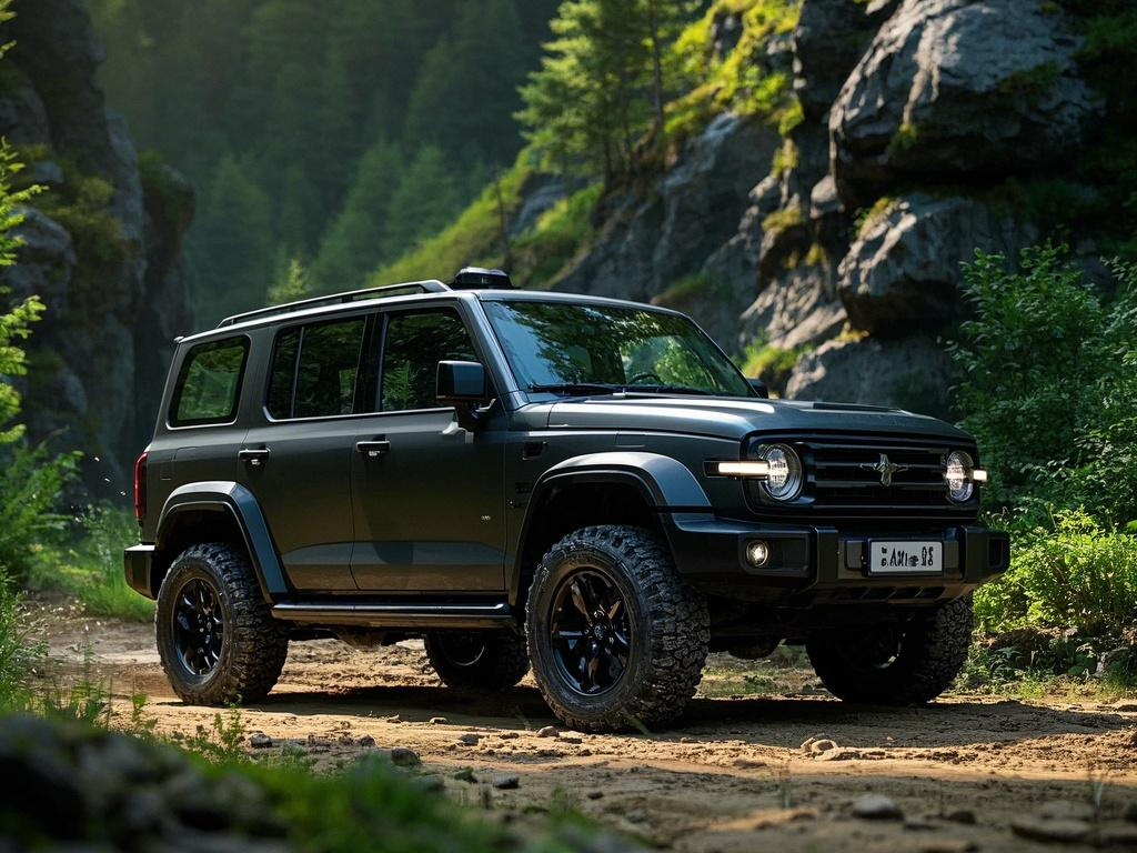 AI辅助设计 | 越野车_王流星-站酷ZCOOL