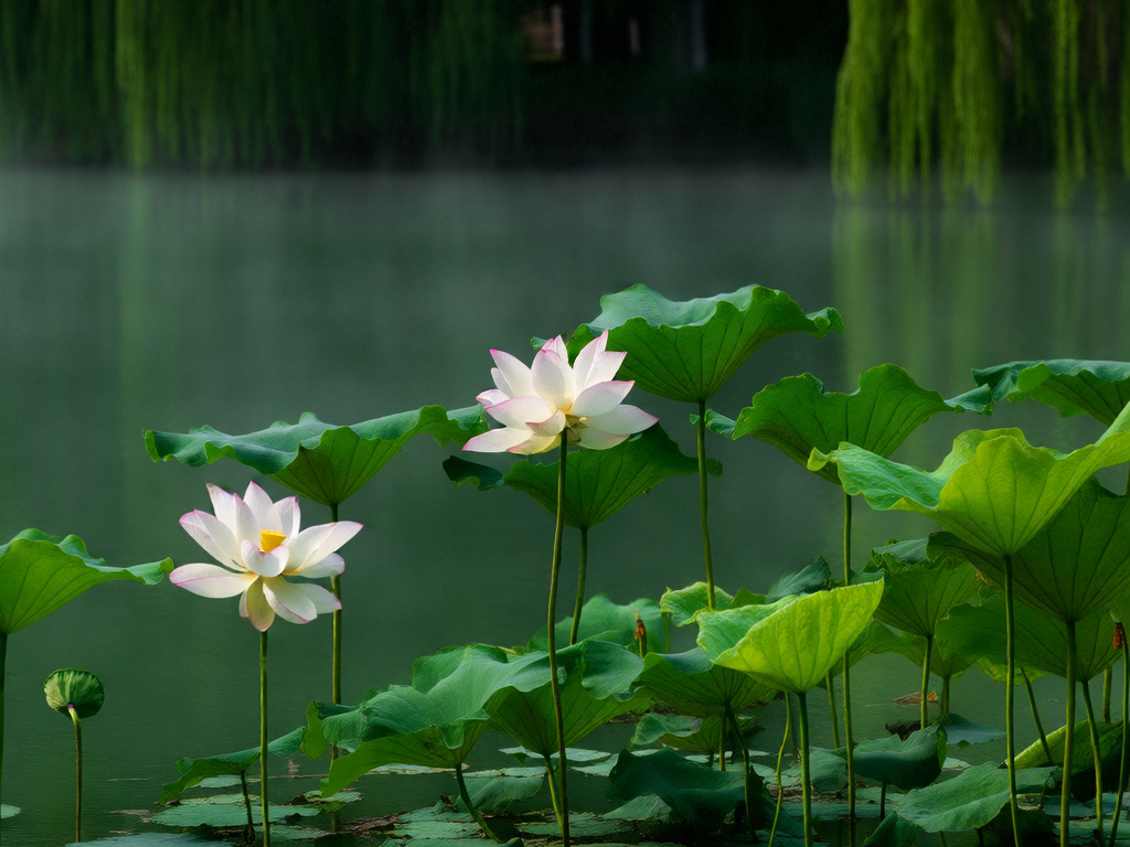 荷花_Gagahand-站酷ZCOOL