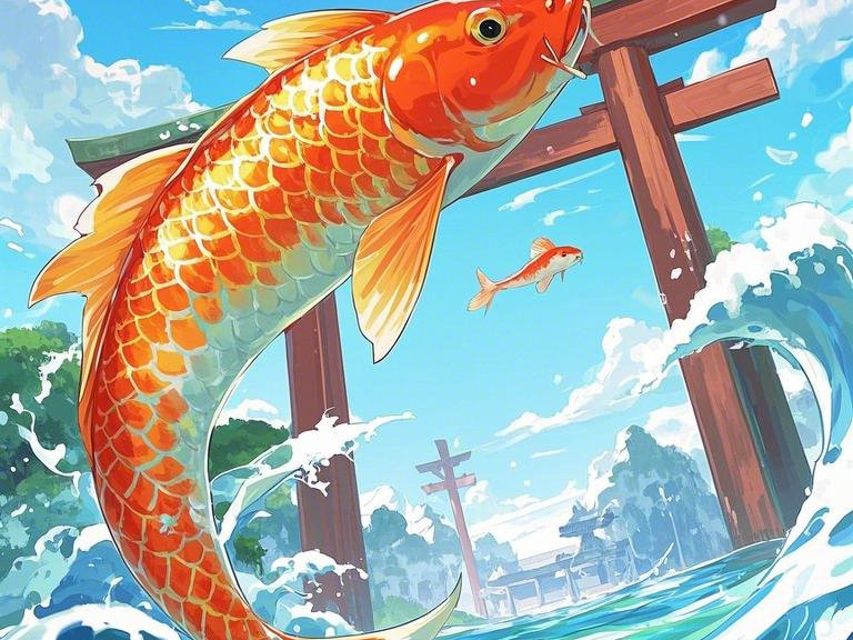 锦鲤_青春005-站酷ZCOOL