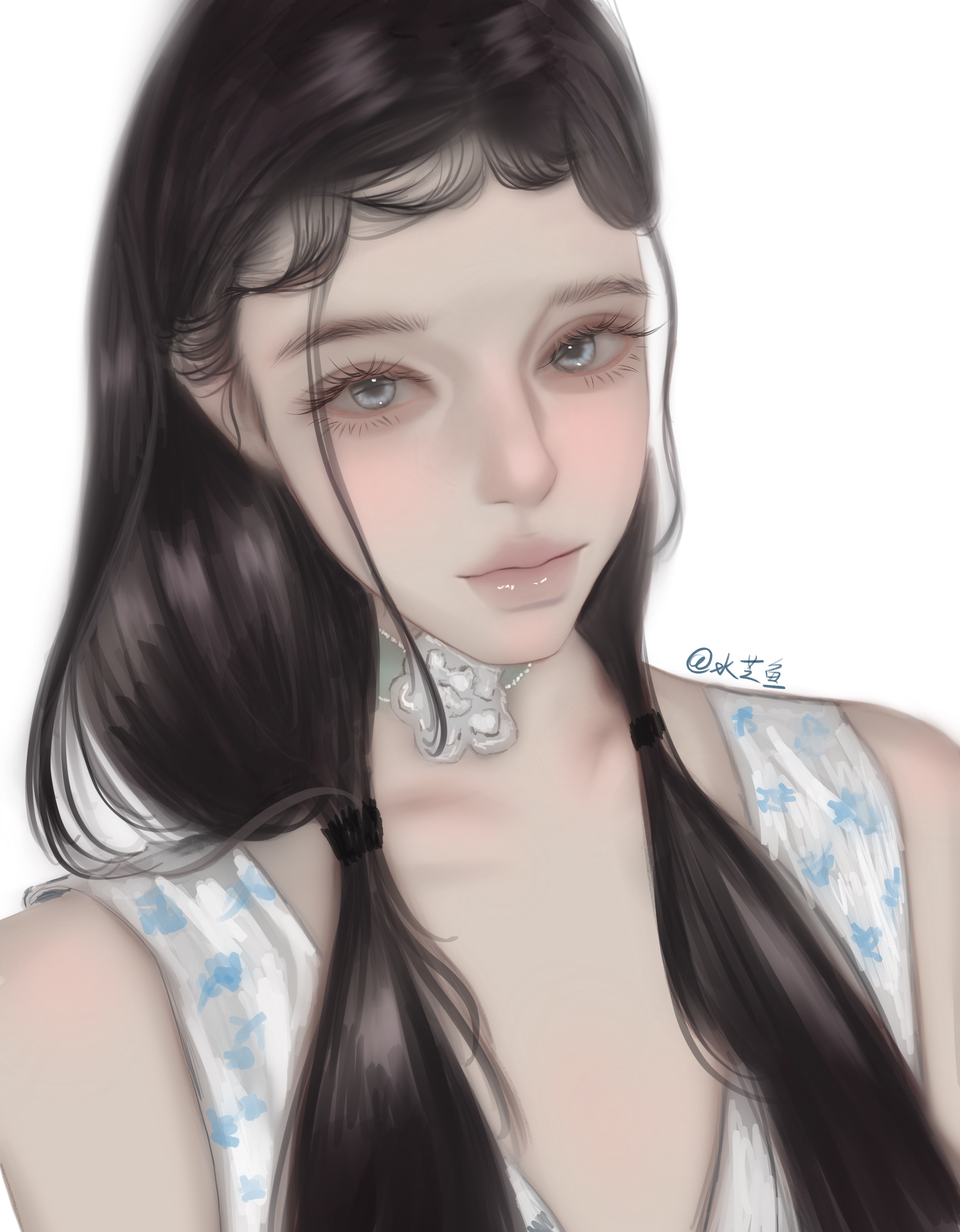 氛围感头像_水芝鱼-站酷ZCOOL