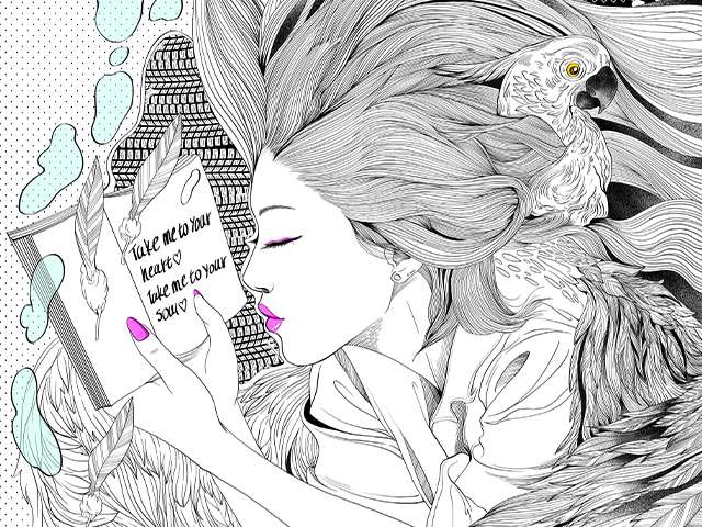 节约用色二_洋葱拉面-站酷ZCOOL