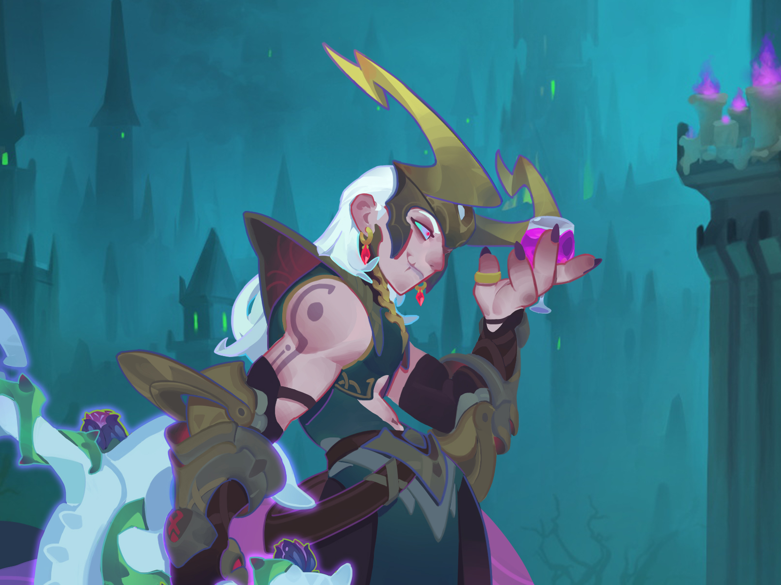 城堡与英雄 洛基 loki_Ikar1Sh1nJ1-站酷ZCOOL