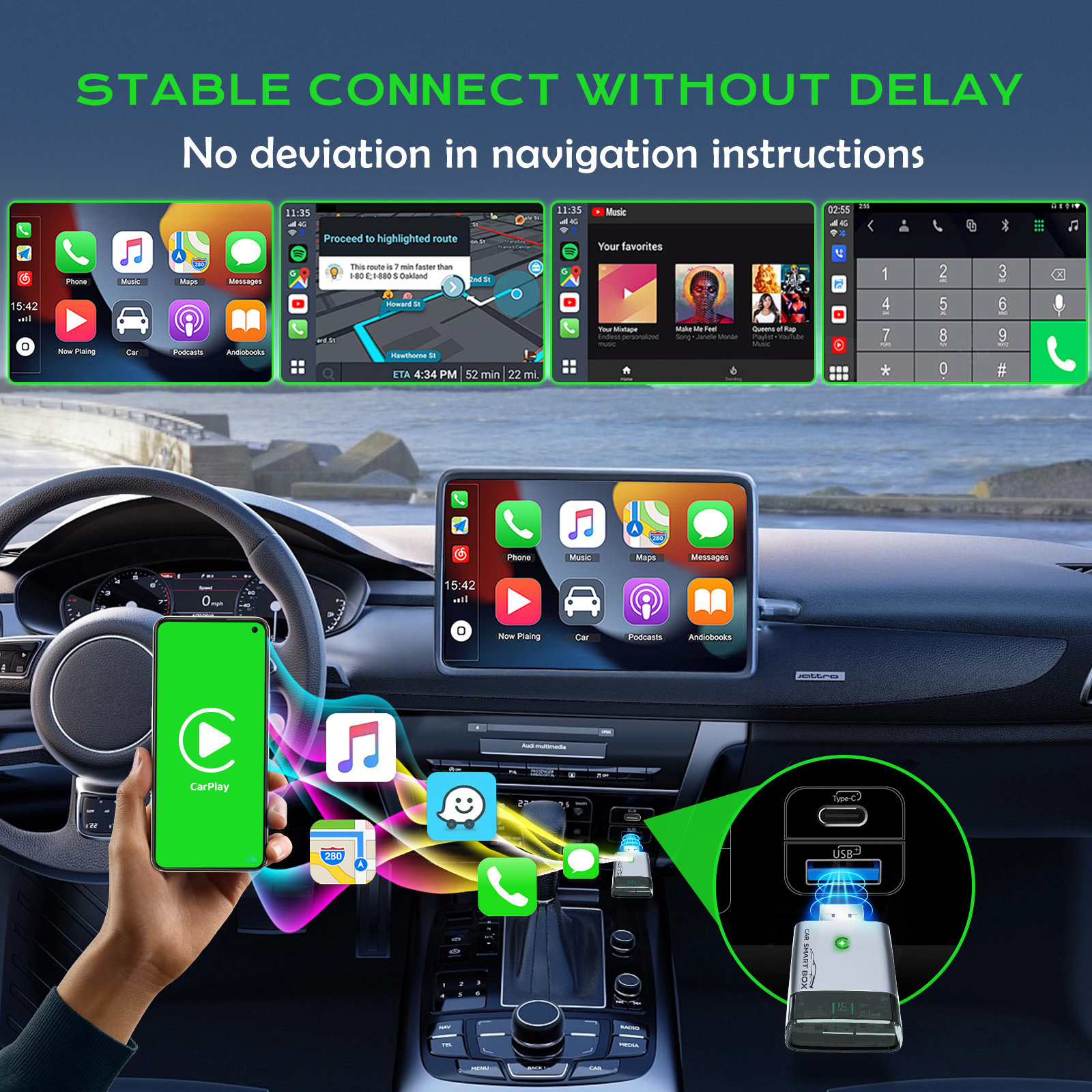 亚马逊Carplay 无线适配器_亚马逊日志-站酷ZCOOL