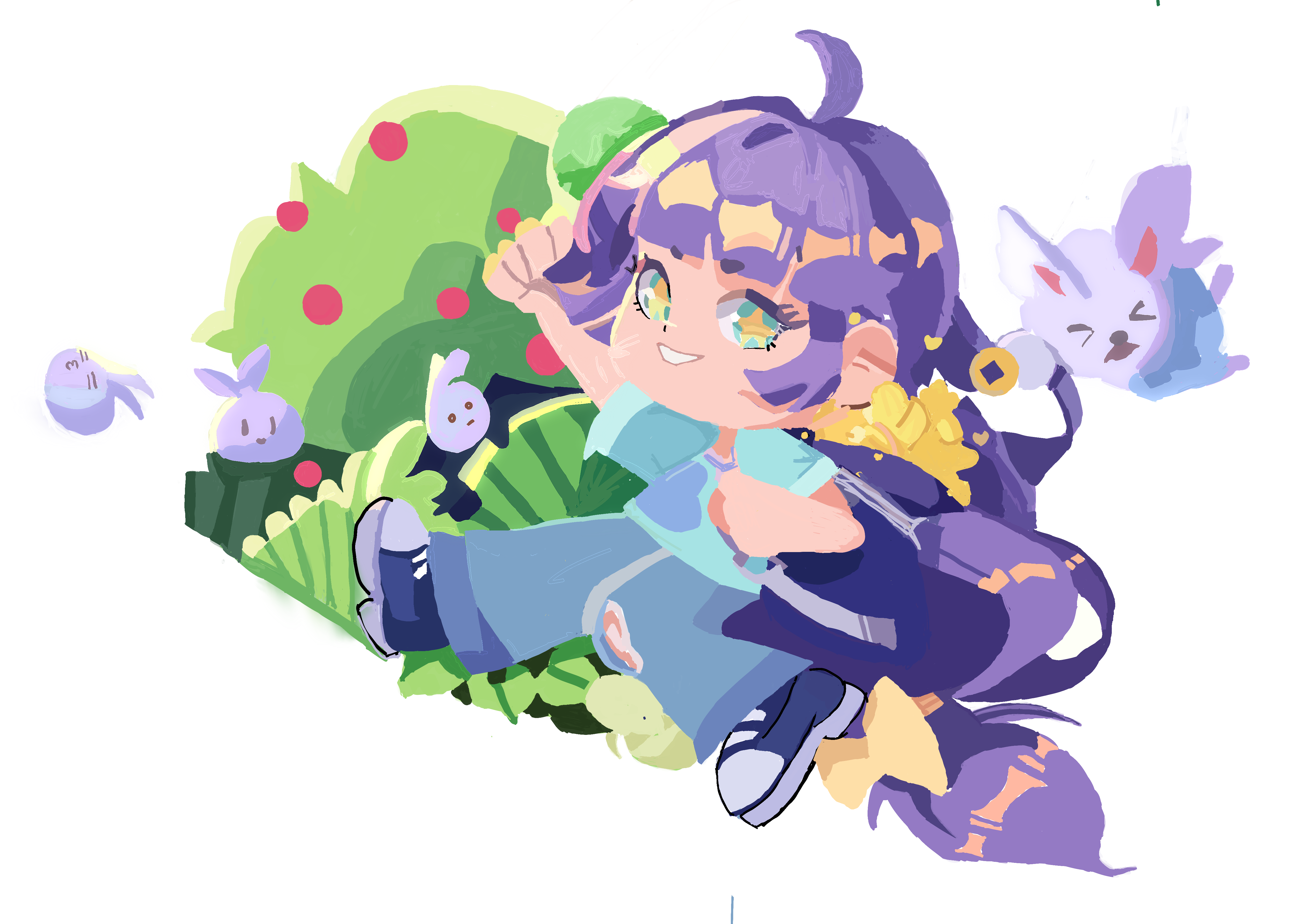 上学女孩_雨桐818-站酷ZCOOL