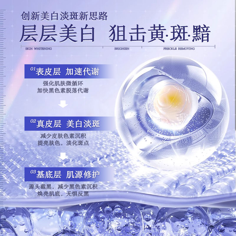 5分钟*急救去黄全脸开挂式提亮377美白爽肤水_zlgc-站酷ZCOOL