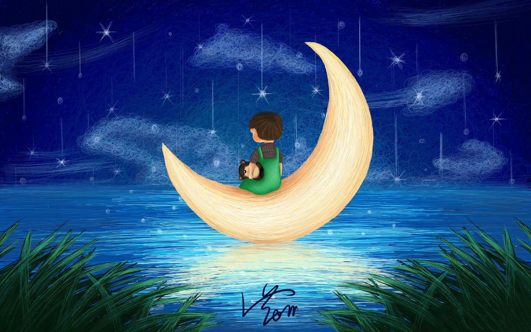 小男孩_张满月moon-站酷ZCOOL