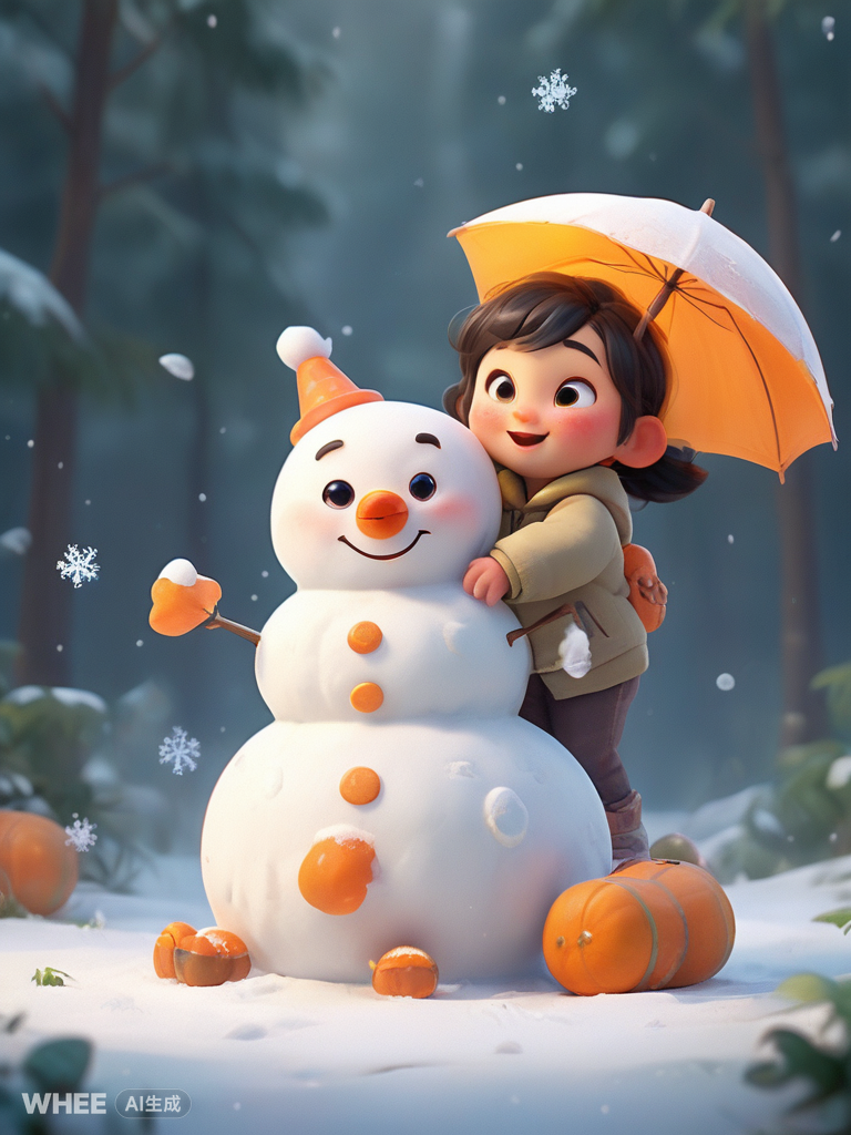 雪人1_honeywhy-站酷ZCOOL