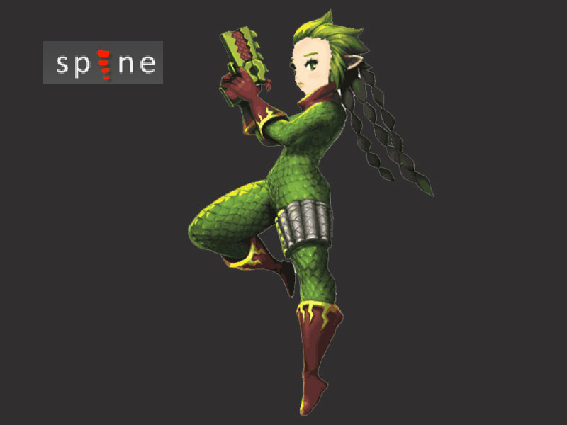 spine待机动画-习作_AMI163-站酷ZCOOL