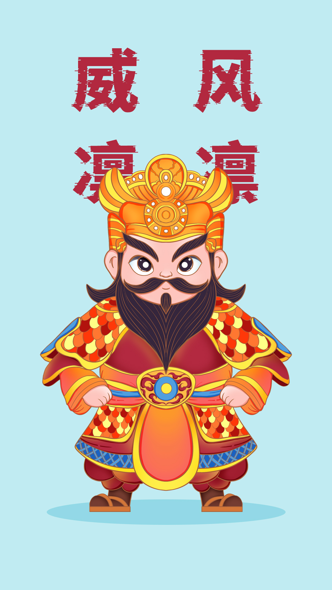 手绘古风卡通人物_萌鸦创意-站酷ZCOOL