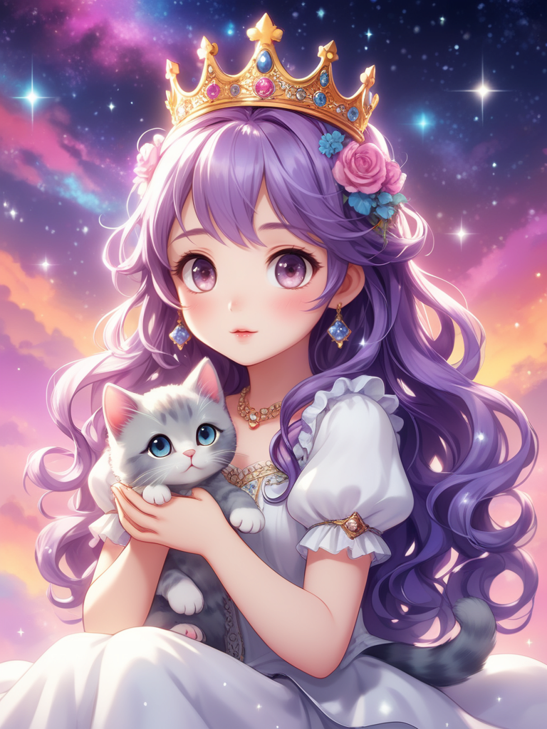 星河浪漫_meow小宝-站酷ZCOOL