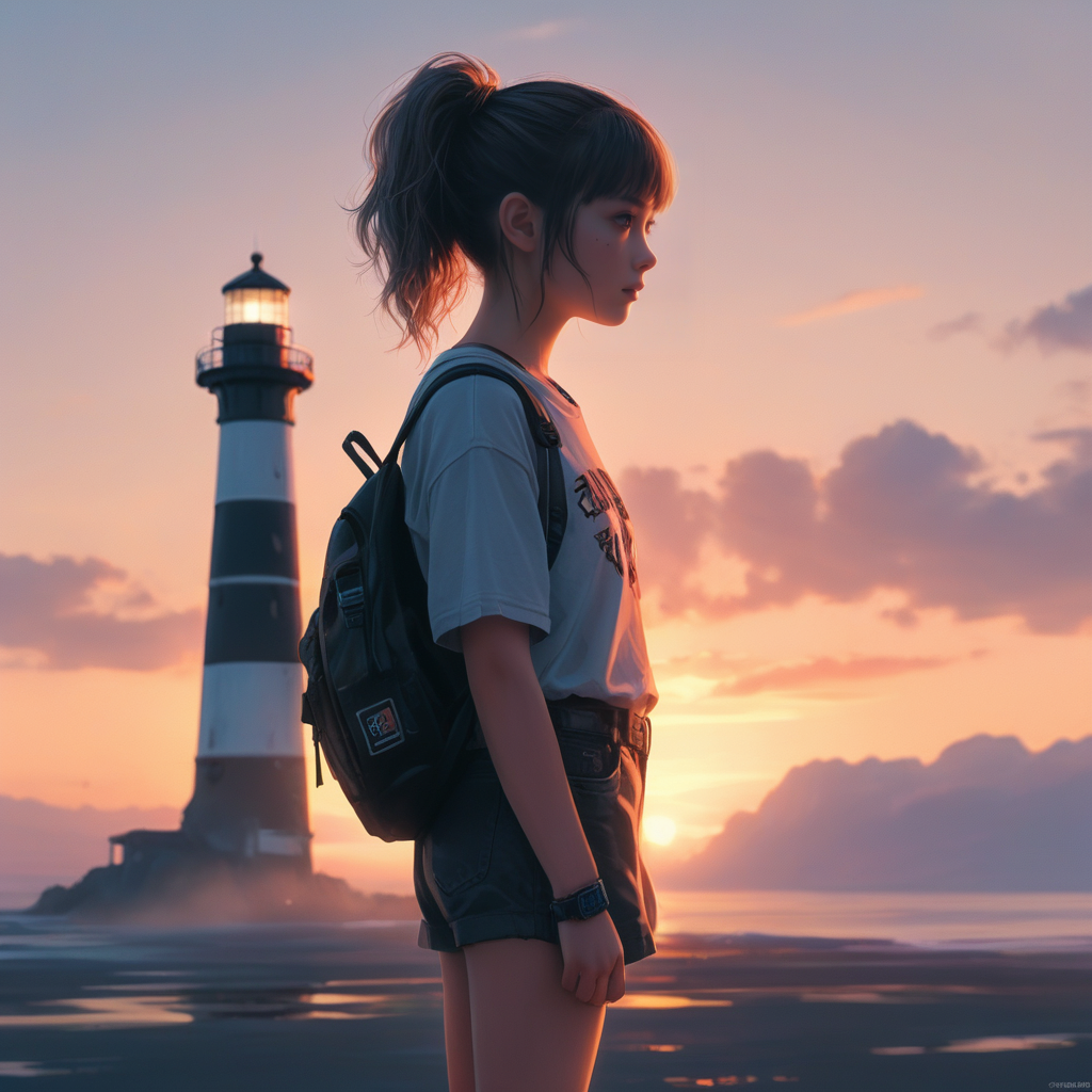 日式漫画少女3_蒙娜丽莎雪-站酷ZCOOL