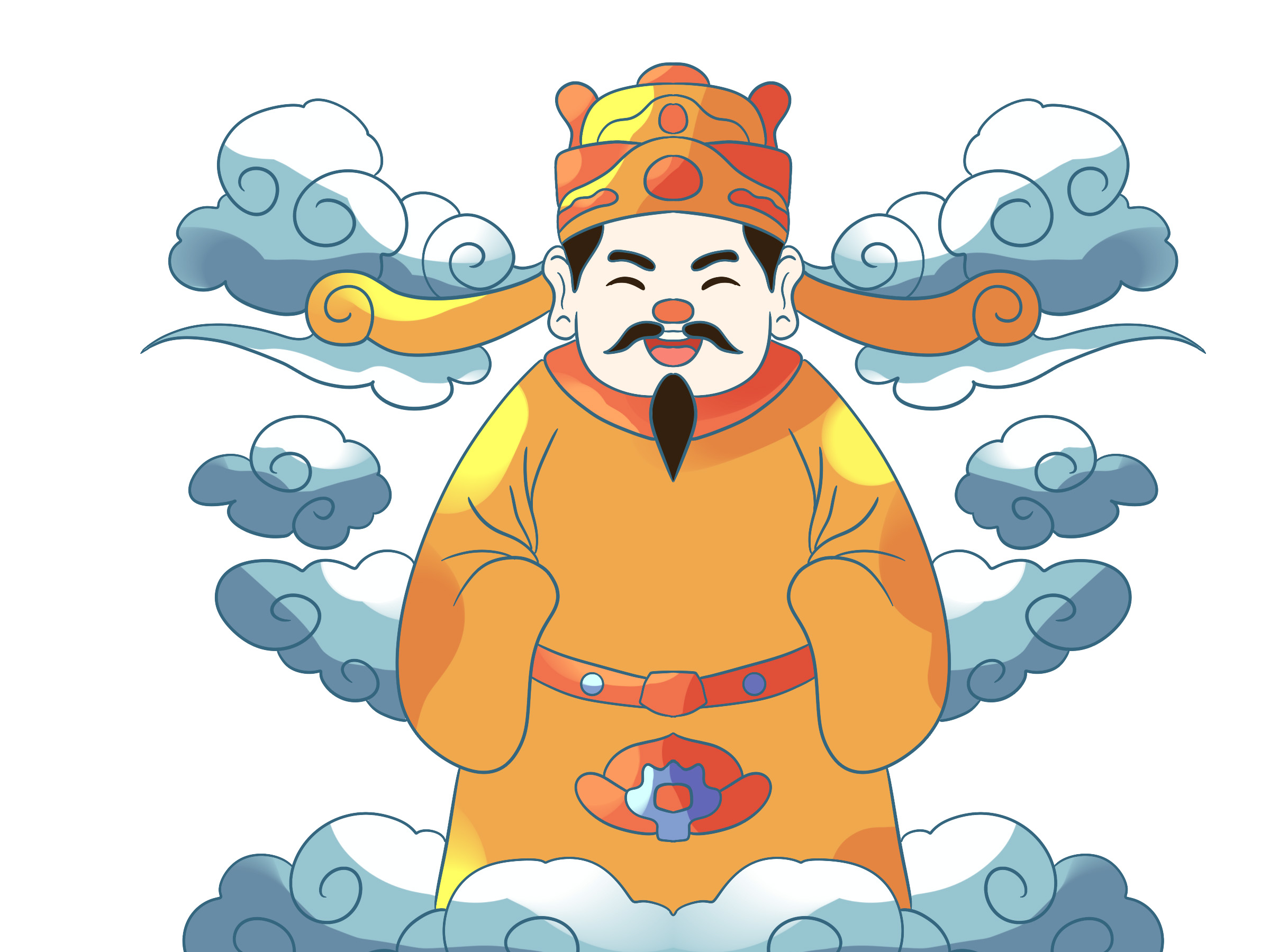 财神_怦然欣动-站酷ZCOOL