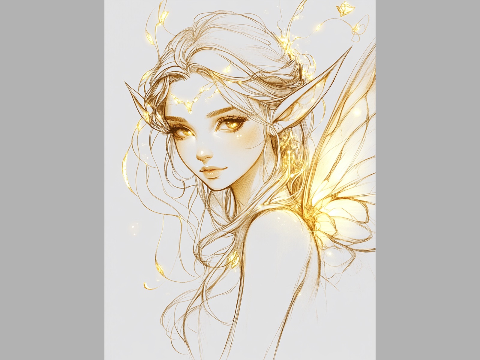 光线绘画插图_AIdoll-站酷ZCOOL