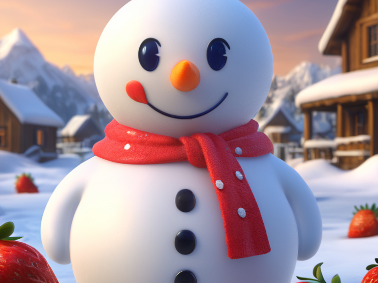 WHEE雪王AIGC海报_大橙子0817-站酷ZCOOL